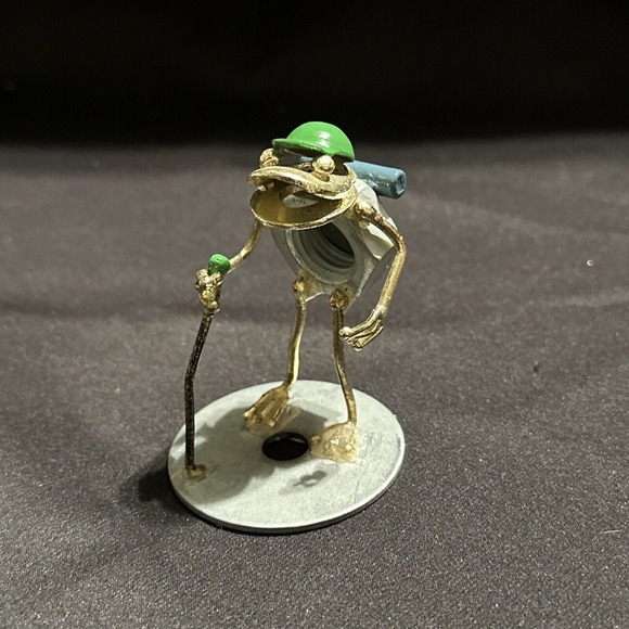 Art | Vtg 200 Arthur Ward Hiker Frog Sculpture Nuts Bolts Outdoor ...